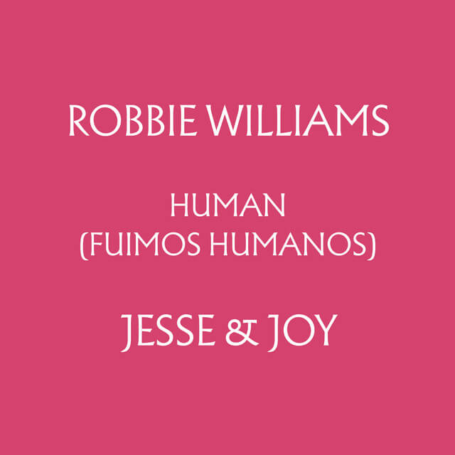 Robbie Williams - Human (Fuimos Humanos) Lyrics