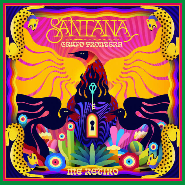 Santana, Grupo Frontera - Me Retiro Lyrics